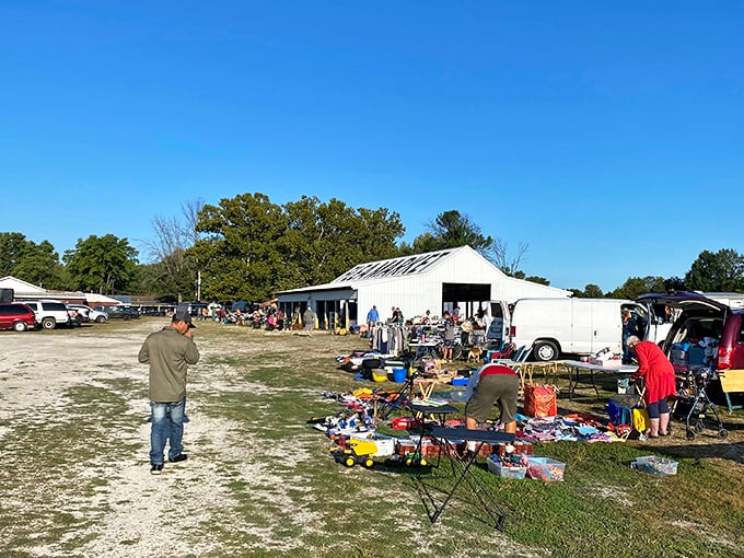 The sprawling layout reveals just how massive this treasure trove really is—you'll need comfortable shoes and time.