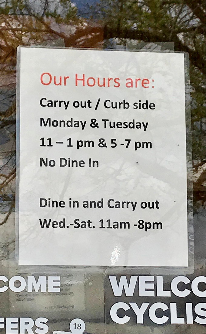 Hours that remind you some things can't be rushed. Plan your pilgrimage accordingly – this chicken is worth scheduling around.