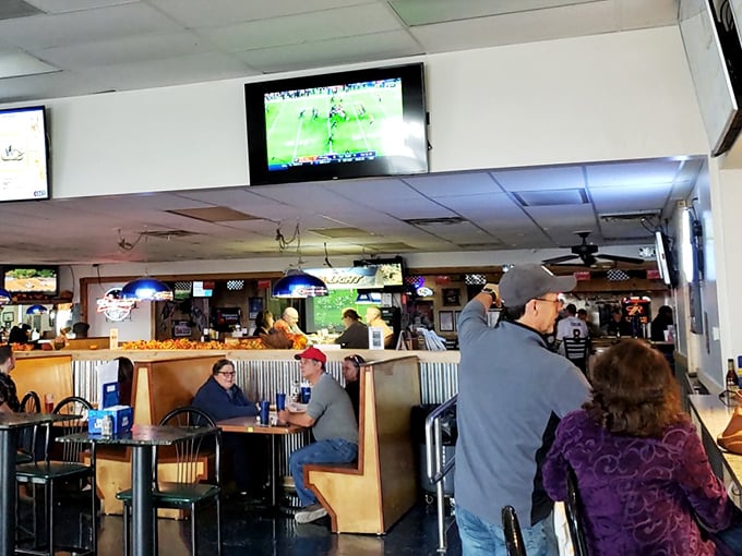 Where strangers become friends and regulars are family – Jeff's dining room buzzes with the energy of a place where good food and good company are equally valued.