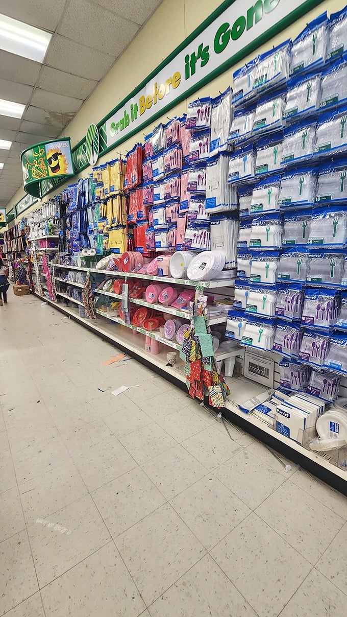 "Grab it before it's gone" isn't just a slogan—it's a shopping strategy. Party supplies await hosts who plan ahead and bargain hunters alike.