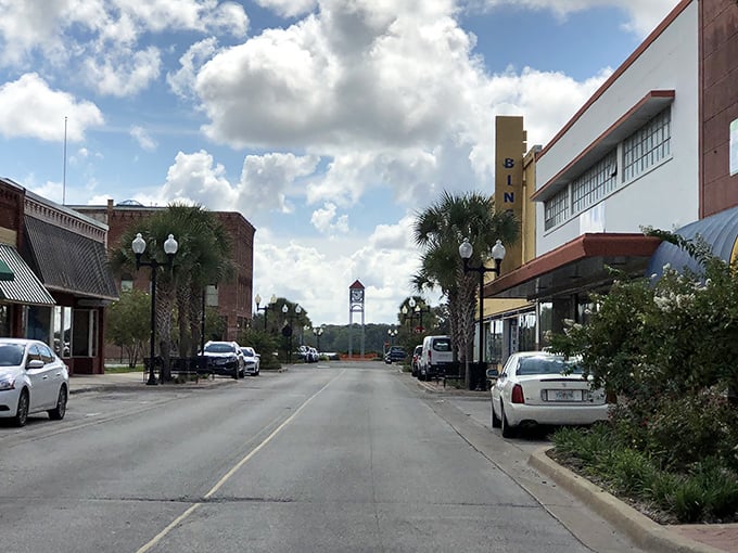 Downtown Palatka's wide streets and historic buildings create a Norman Rockwell-esque scene – small-town America preserved in the Florida sunshine.