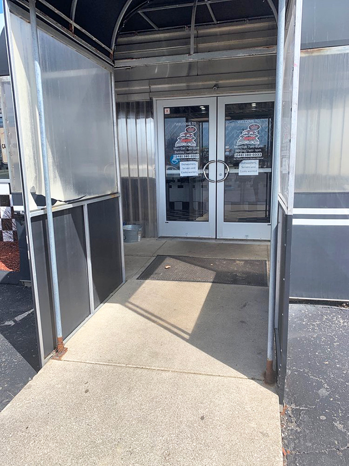 The entrance isn't just a doorway—it's the threshold between ordinary life and extraordinary comfort. Cross it and leave your diet at the door.