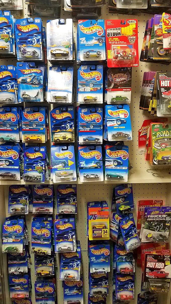 Hot Wheels heaven for grown-up kids. These tiny time capsules of automotive history prove some toys are too good to outgrow.