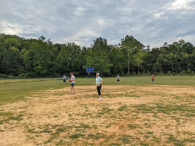 Local baseball fields host community games where the stakes are low but the enjoyment is high—small-town entertainment that brings neighbors together.