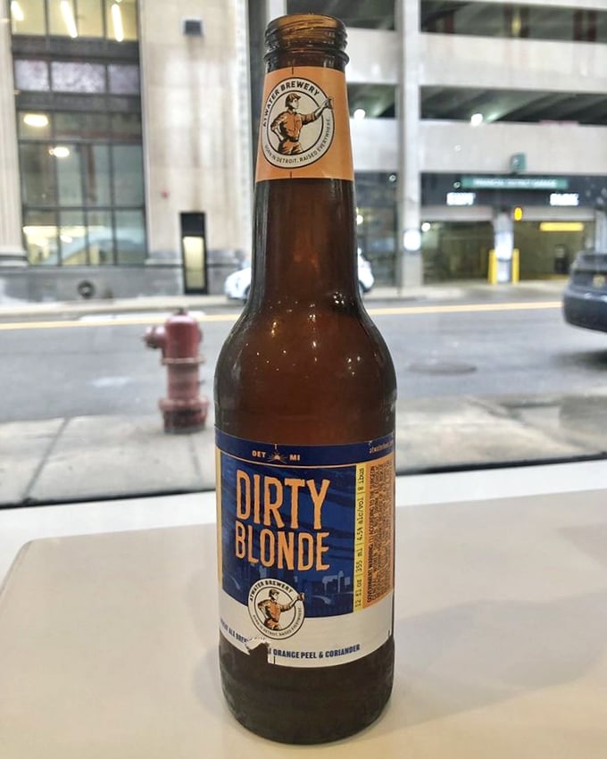 Local beer and local food—a marriage made in Michigan heaven. Atwater's Dirty Blonde pairs with coneys like Motown pairs with memories.