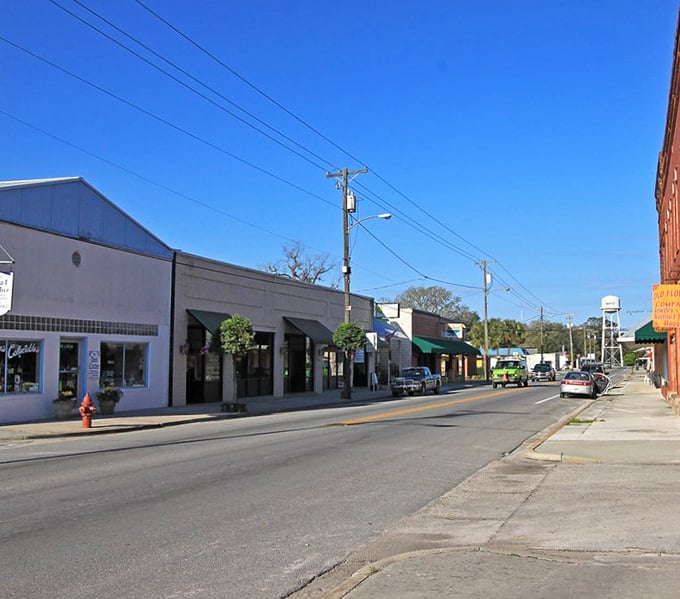 Main Street Mayo offers the essentials without the frills—where parking is plentiful, pace is leisurely, and nobody's trying to impress anyone.