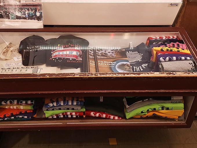 Merchandise that lets you take a piece of the South Side experience home. These t-shirts aren't just souvenirs—they're membership cards to a delicious club.