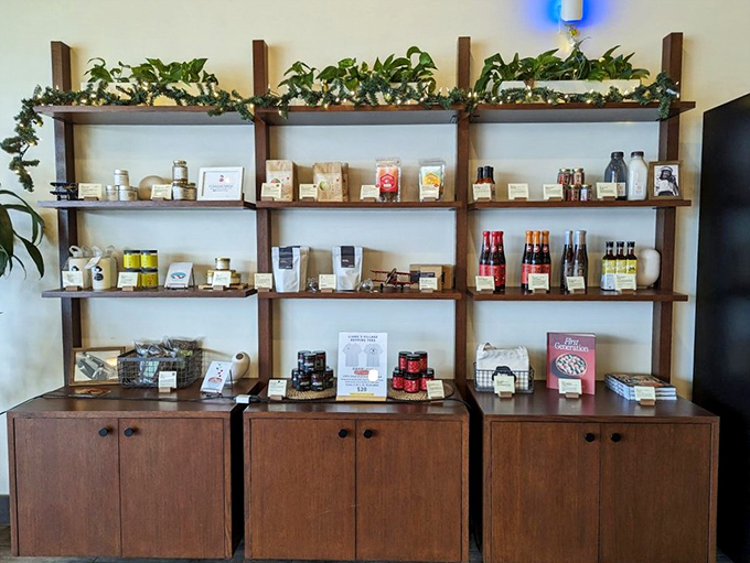 A thoughtfully curated selection of pantry goods lets you take a taste of Taiwan home—though nothing compares to the fresh-made dishes.