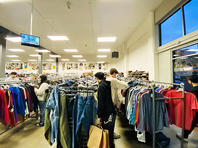 Serious thrifters know weeknight evenings offer prime hunting grounds. Less competition means more chances to score that perfect vintage find.
