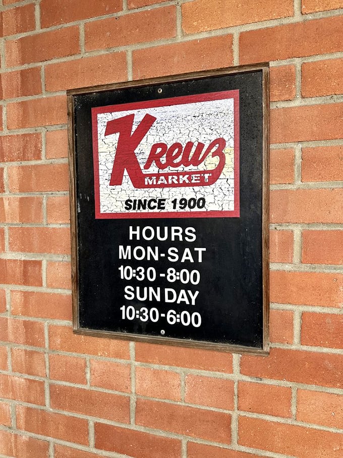 Business hours posted like a promise—come hungry during these times and leave transformed by meat and smoke.
