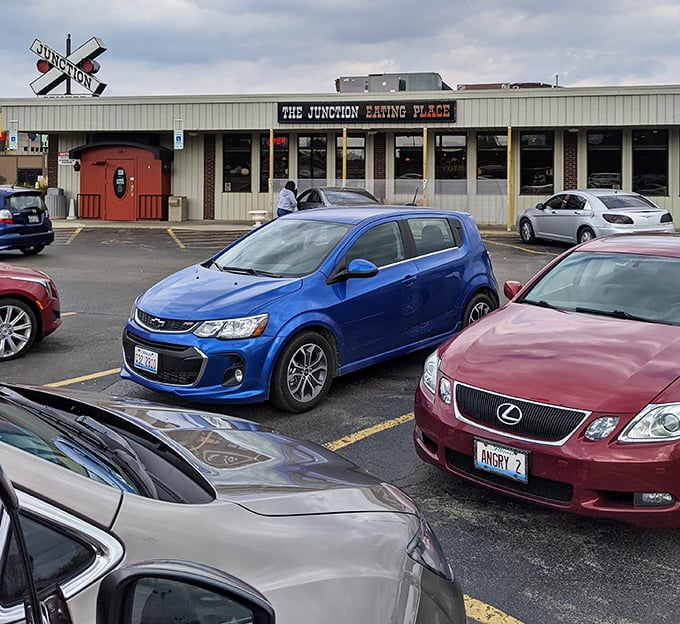 The packed parking lot tells you everything—when locals and visitors both show up, you're onto something special here.