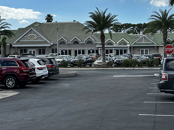 A packed parking lot tells the real story – when locals and tourists alike are willing to wait, you know you've found something special.