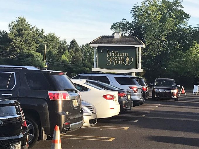 A parking lot that fills up faster than a church on Easter Sunday—where Pennsylvania license plates from every county gather for the prime rib pilgrimage.