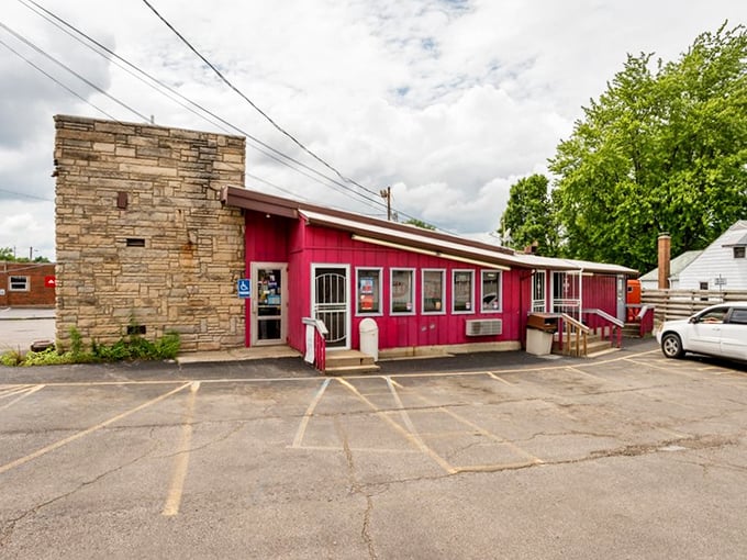 The parking lot has seen decades of first dates, family dinners, and post-game celebrations—each crack in the pavement tells a story.