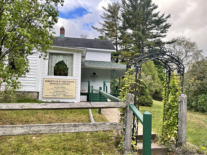 The Robert Louis Stevenson Memorial Cottage, where literary history meets charming architecture. No treasure map needed to find this gem.