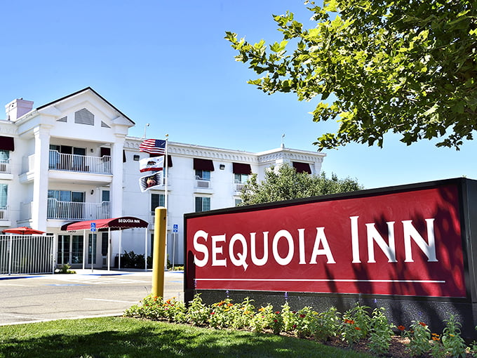 The Sequoia Inn's classic California style provides a comfortable base camp for adventures to nearby national parks—where the trees are even more impressive than the name suggests.