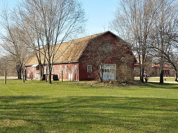 This classic Wisconsin barn has witnessed generations of family stories—the kind that get better with each retelling over holiday dinners.