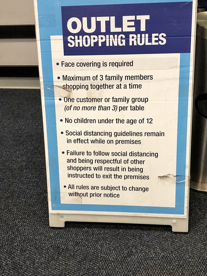 The rules of engagement – because even treasure hunting needs a little structure sometimes.