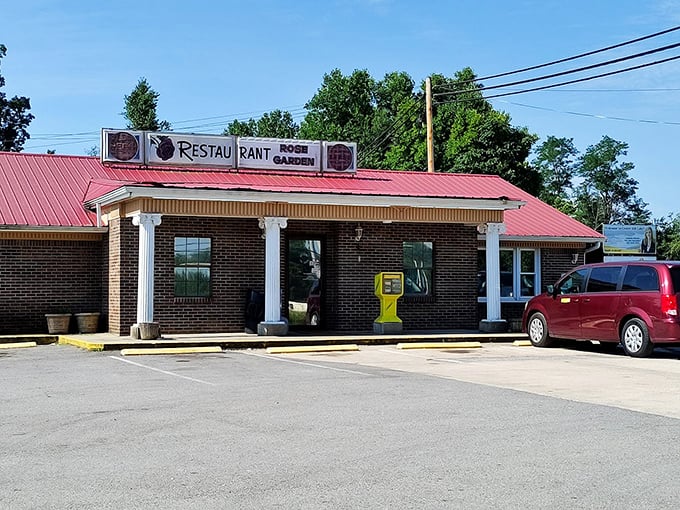 The exterior view in bright daylight shows why this place has become a landmark for locals and a destination for travelers.