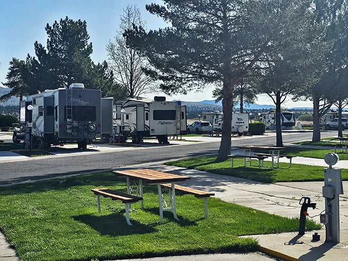 RV living at its finest: Where retirement dreams don't get crushed by coastal California housing costs.