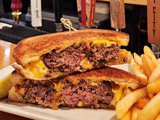 The patty melt: proof that sometimes the simplest concepts create the most spectacular flavor explosions imaginable.