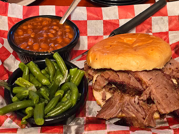 A brisket sandwich that doesn't need Instagram filters or fancy descriptions—just quality meat that's been shown the proper respect through time, smoke, and skill.