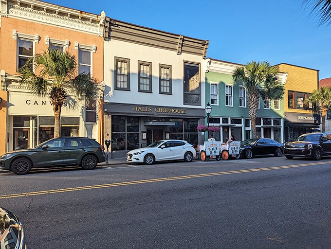 Charleston's historic charm provides the perfect backdrop for culinary excellence—palm trees and pastel buildings included at no extra charge.