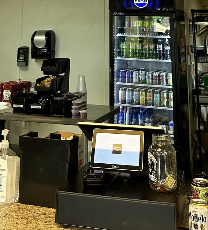 Where the magic happens. The ordering counter might look simple, but it's actually a portal to a dimension of deliciousness.