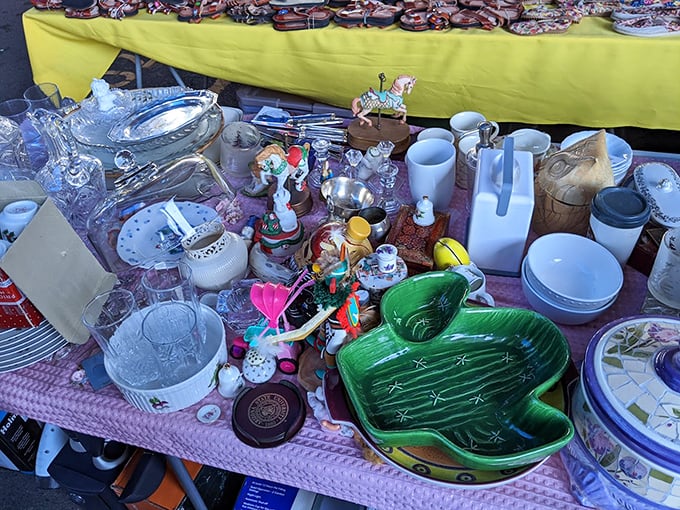 Tabletop treasures and kitchen curiosities—where that perfect cactus-shaped serving dish you never knew you needed awaits discovery.