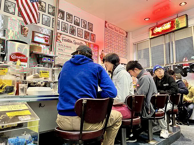 Locals know the drill – grab a counter seat and prepare for comfort food nirvana.