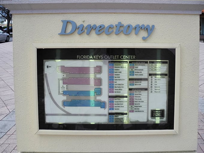 The mall directory—your treasure map to navigational success in this shopping labyrinth. Study it well or risk missing out on hidden gems.
