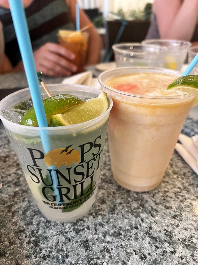 Cocktails that taste like vacation and look like a tropical sunset—just add steel drums and you're basically in a Jimmy Buffett song.