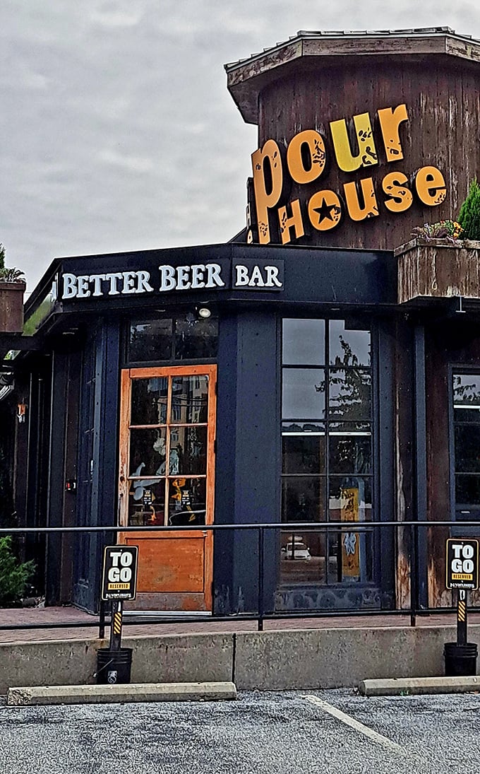 The entrance announces itself with confidence: "Better Beer Bar" isn't just signage—it's a mission statement backed by taps of evidence.