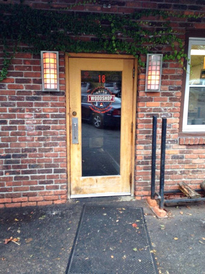 The unassuming entrance belies the flavor explosion waiting inside—like finding the door to Narnia, but with more sauce and less snow.