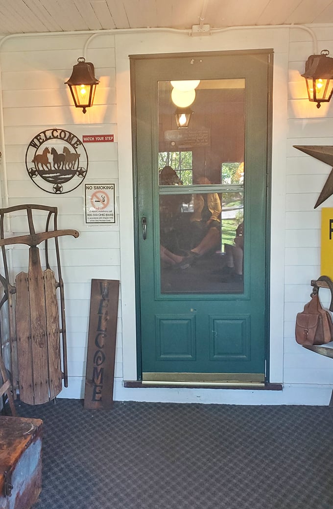 A welcoming entrance that says "leave your fancy airs at the door" – this is where honest food trumps big-city pretension.