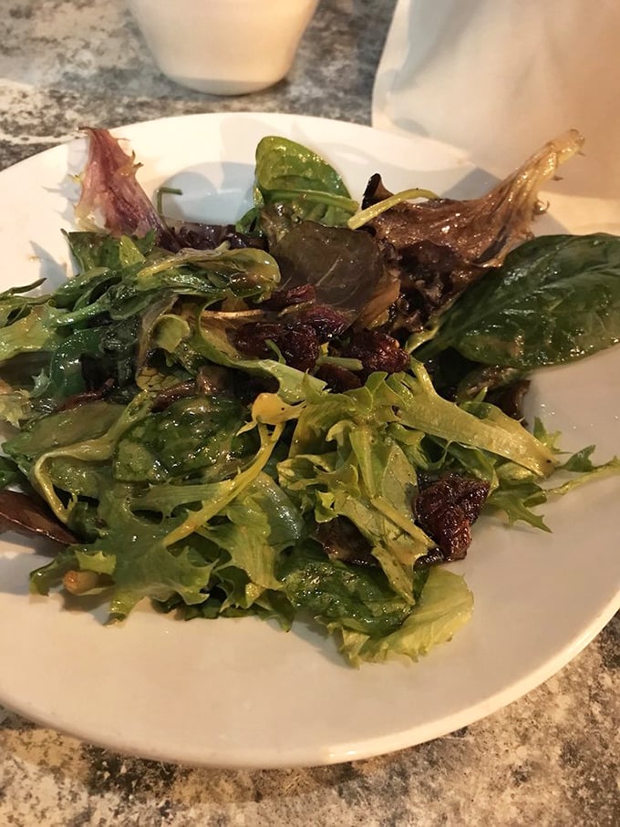 A simple salad that proves vegetables can be more than just an obligation—they can be a delicious prelude to pasta indulgence.