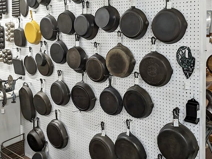 Cast iron heaven—these skillets have fried more Sunday breakfasts than all the Waffle Houses in Georgia combined.