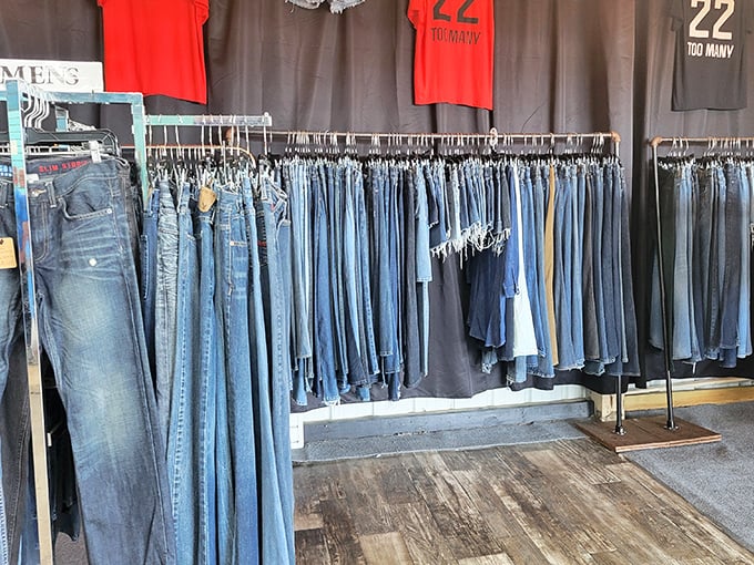 Denim for days! The holy grail of jean shopping—where finding your perfect pair doesn't require contorting in tiny fitting rooms.