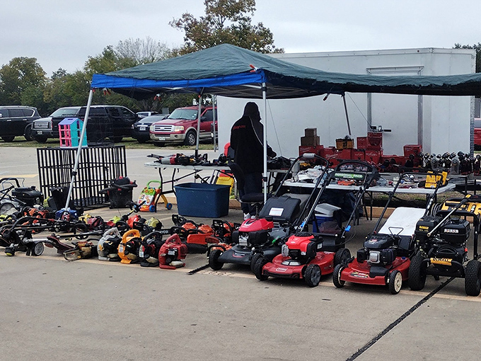 Lawn care lineup that proves one person's upgrade is another's opportunity. These mowers have plenty of grass-cutting adventures left in their engines.