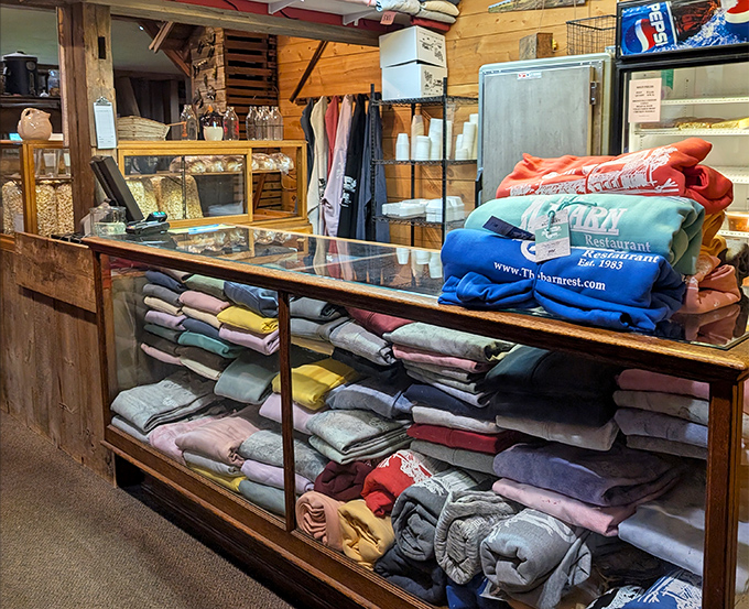 Beyond the meals, take home a cozy sweatshirt—because wearing your food memories is the next best thing to eating them.