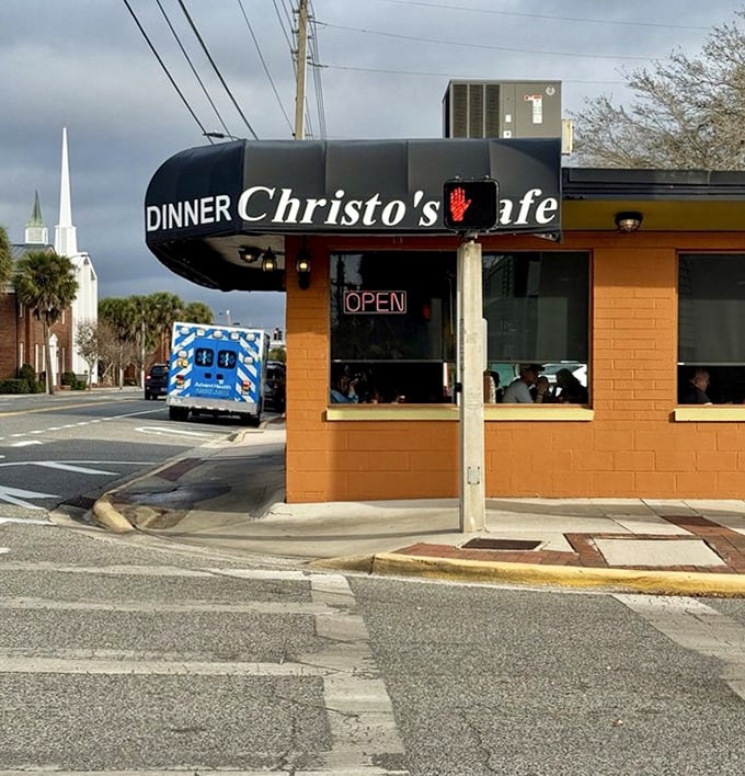 The corner spot that's witnessed thousands of Orlando mornings—standing steadfast while serving up consistency in an orange brick package.
