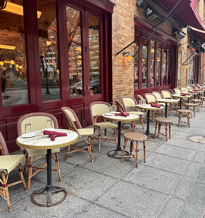 These sidewalk tables might be in Philadelphia, but your taste buds will swear they've landed on the Champs-Élysées.