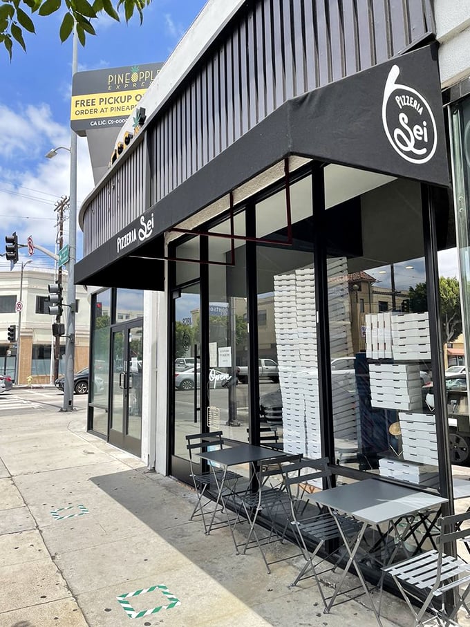 The corner spot that's become a neighborhood landmark. In LA's vast restaurant landscape, this tiny pizzeria stands tall.