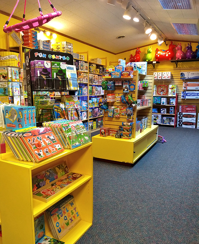 Not just a gift shop – a treasure trove of childhood nostalgia where you can buy a souvenir or rediscover your inner eight-year-old.