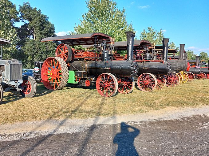 These magnificent steam engines aren't just machines—they're industrial-age dinosaurs, gloriously preserved and ready to transport you back to America's iron-and-steam heyday.