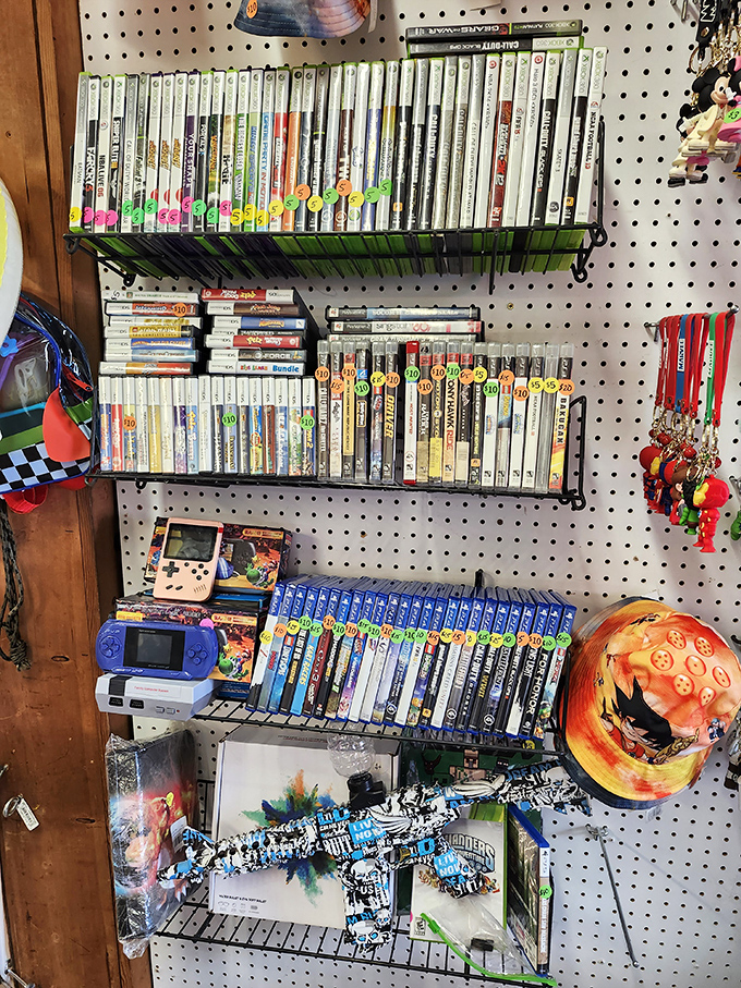 Gaming nostalgia on full display! From Game Boy to PlayStation, these electronic time machines transport you back to simpler digital days.