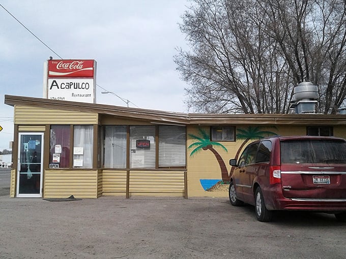Acapulco Restaurant's humble exterior hides authentic flavors that prove good Mexican food isn't about fancy surroundings – it's about heart in the kitchen.