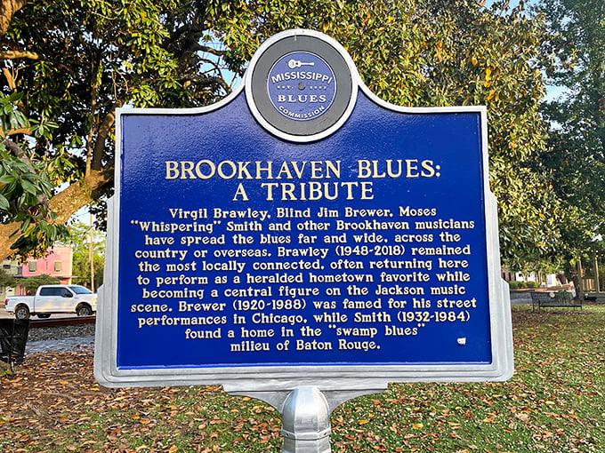 This blues marker reminds us that Mississippi's greatest exports – music and hospitality – have always been priceless.