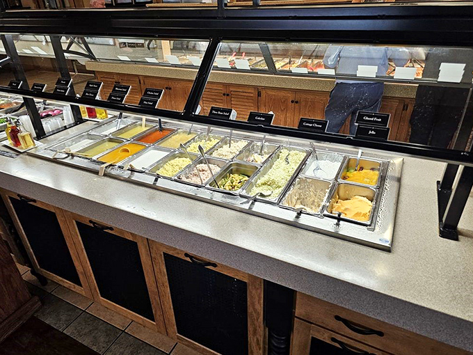 The buffet line – where self-control goes to die and "I'll just have a little taste of everything" becomes the lie we tell ourselves before going back for seconds.