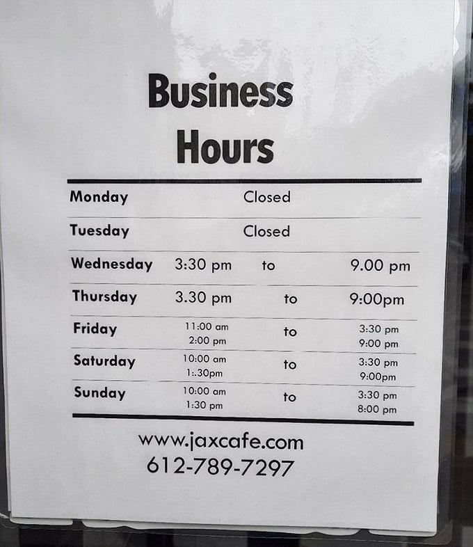 These aren't just business hours—they're your invitation to happiness. Plan accordingly and arrive hungry.